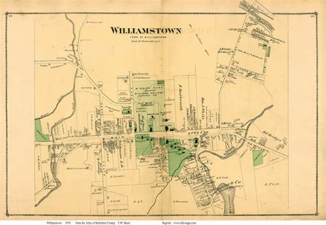 Williamstown Massachusetts Map Incepts Trip Planning