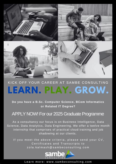 sambe consulting on linkedin graduateprogramme sambeconsulting