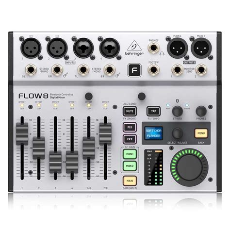 Behringer FLOW Bluetooth Controlled Digital Mixer