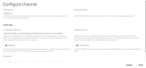 Mqtt 2x Binding Reading Json Data Via Mqtt Data From Tibber