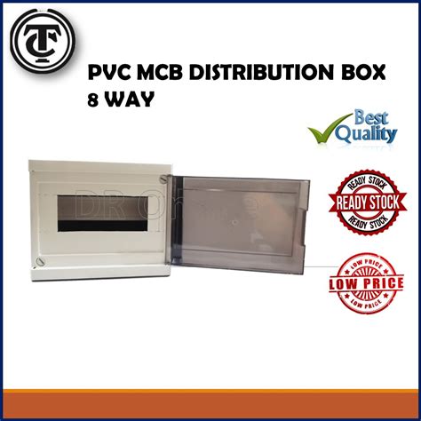 TC MCB PVC DB Box MCB Distribution Box 8Way PVC Shopee Malaysia