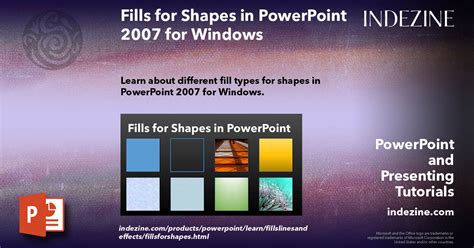 Fills For Shapes In PowerPoint For Windows
