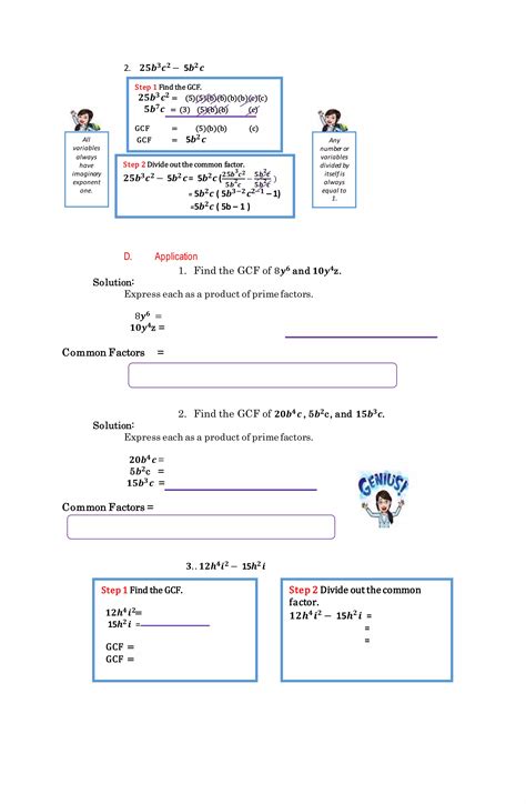 Lesson Plan On Factoring Polynomial With Common Monomial Factor Docx