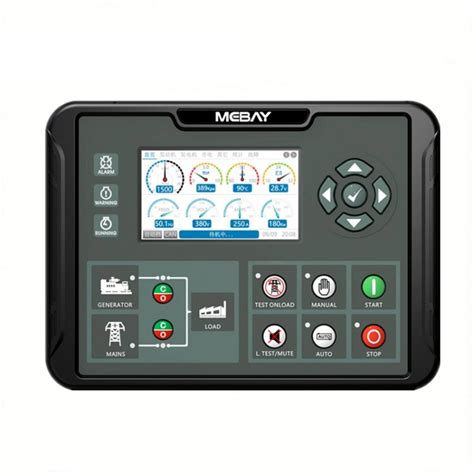 Dc80d Mk3 Start Stop Diesel Generator Controller Module Lcd Display Pc Monitoring Control Board