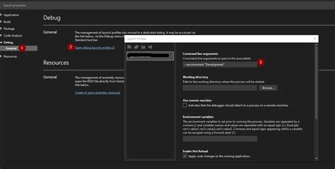 C How To Set Hosting Environment Name For Net Core Console App