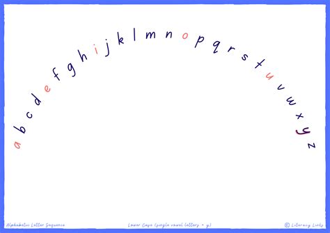 Alphabetic Letter Sequencing Lower Case And Upper Case — Kylie Conrad