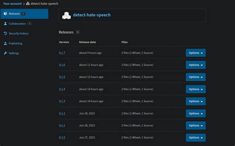 Detect Hate Speech PyPI
