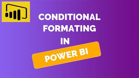 Power Bi Tutorial Power Bi Conditional Formatting Nityacloudtech Youtube