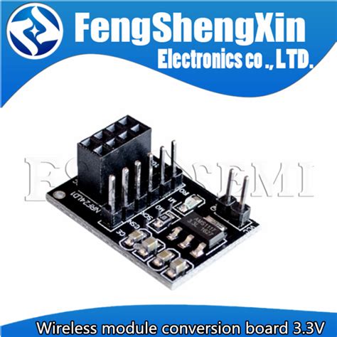1pcs new nrf24l01 3 3v wireless adapter module new socket adapter plate