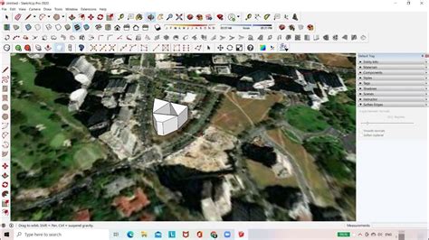 Geo Location In Sketchup Show Terrain Youtube