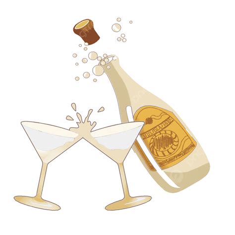 Champagne Cartoon