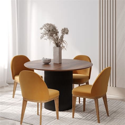 Купить круглый раздвижной кухонный стол на заказ - NAPILILI