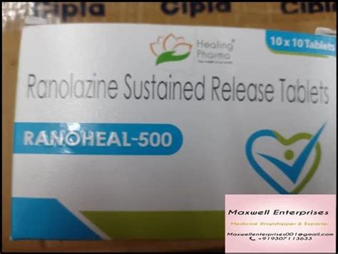 Ranolazine Sustained Release Tablet At Rs 150 Strip Ranolazine Tablet In Nagpur Id