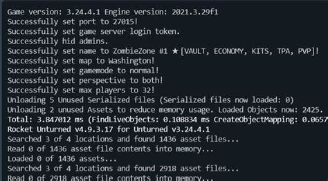 Commandsdat Unturned Server Restore Monarchy