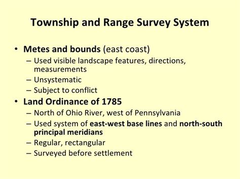 Metes And Bounds Definition Ap Human Geography Istbatman