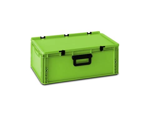 Premium Photo | Green plastic box