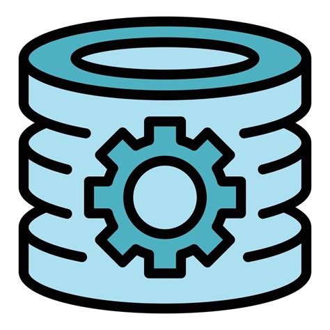 Server Settings Icon Vector Flat Vector Art At Vecteezy