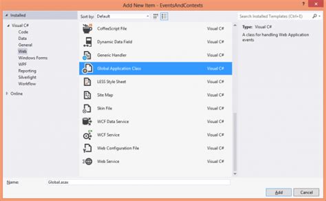 Web Application Events In Asp Net