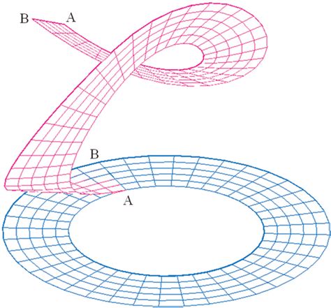 Deformed Configuration Of The Slit Annular Plate 5 × 40 Mesh For