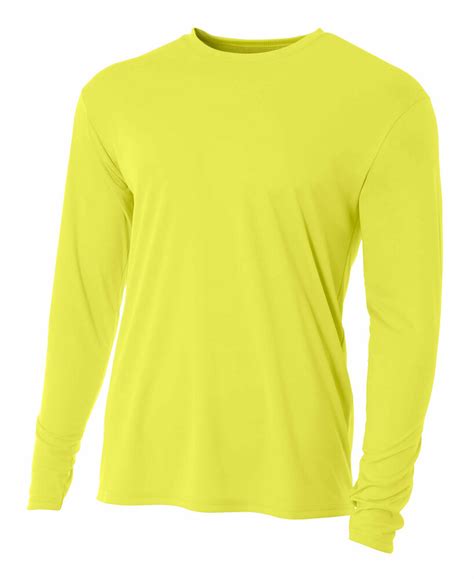 A4 N3165 Mens Cooling Performance Long Sleeve T Shirt Shirtspace