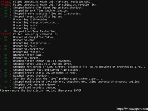 hướng dẫn cài đặt ubuntu server 18 04 lts vinasupport