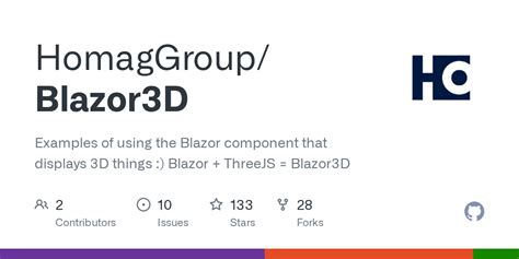 Blazor3dexamplesblazor3dexampleswebasmpagesexample01razor At Main · Homaggroupblazor3d