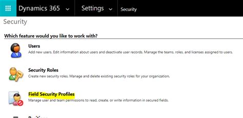Dynamics 365 Field Security Carl De Souza