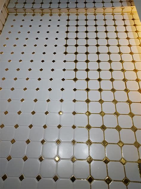 대실역 다사태성 현관 모자이크 타일골드 대구줄눈