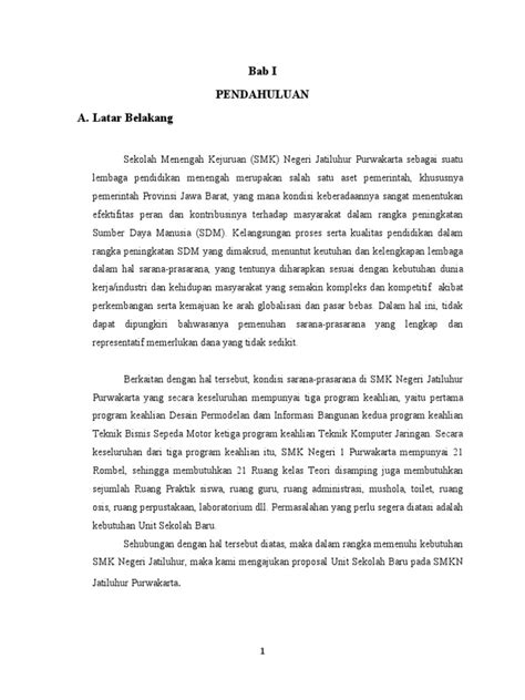 5 Isi Proposal Usb Neja Pdf