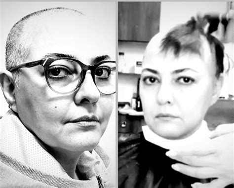 بالاترین آناهیتا نعمتی پس از تراشیدن موهایش زن بودن در ایران، جز زخم