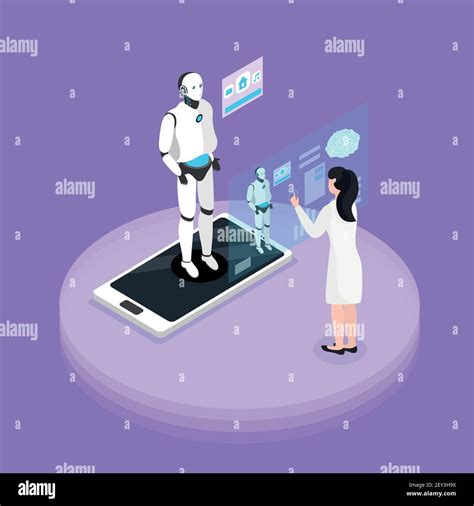 Human Robot Interaction Experience With Programmable Platform Isometric Background Composition
