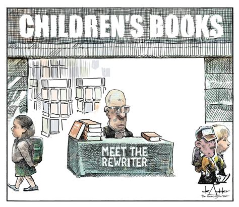 Opinion Michael De Adder Cartoon Rewriting Classic Books The Washington Post
