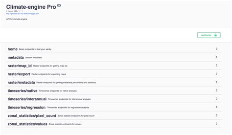 Authentication — Climate Engine 2020 Documentation
