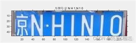 基于形态学处理的车牌提取字符分割和车牌识别算法matlab仿真 我爱c编程 博客园