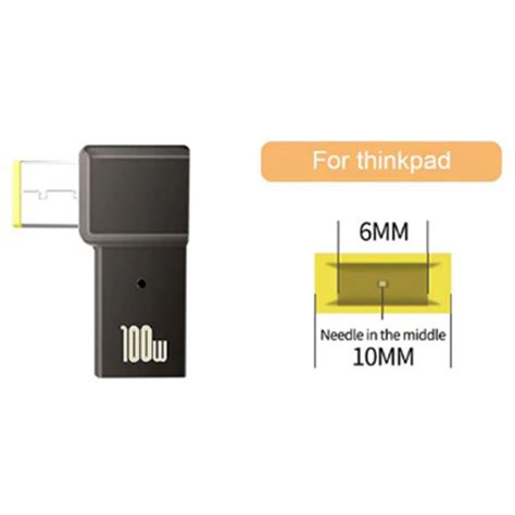 Переходник для зарядки ноутбука от Powerdelivery павербанка Usb Type C To Dc 20v Прямоугольный