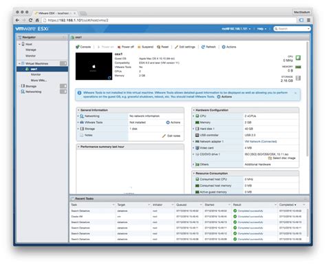 Bug Fix Deploying Osx Vms To A Single Esxi Host Via Embedded Host Client