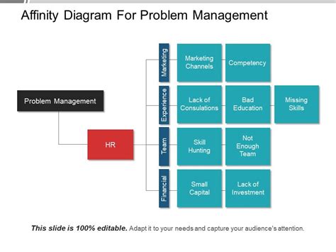 Affinity Diagram For Problem Management Ppt Example 2018 Powerpoint