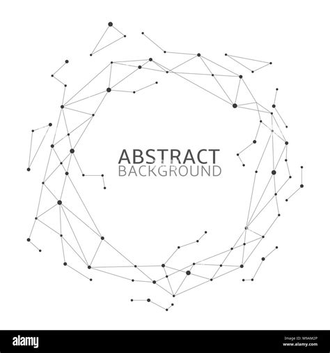 Connected Dots Sphere Stock Vector Image And Art Alamy