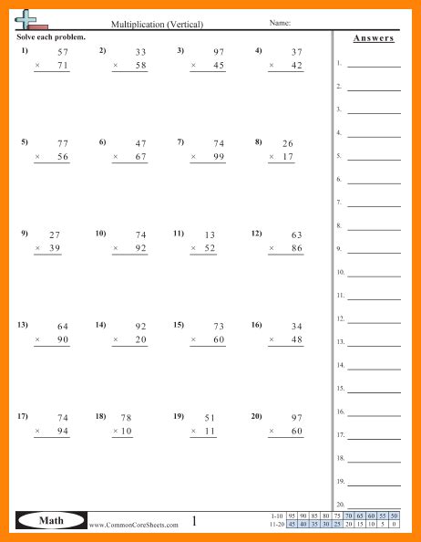 Commoncore Sheets Free Worksheets Samples