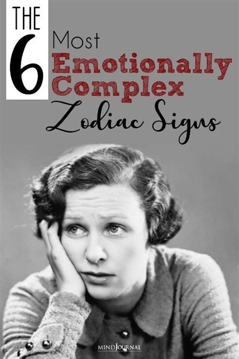 The 6 Most Emotionally Complex Zodiac Signs