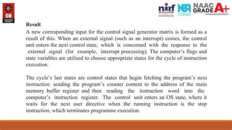 Lecture 2 1 1 Design Of Control Unit Hardwired Control Unit Pptx