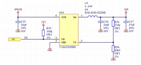 Tlv62569 Design Check For 3 8v 5v Input 3 8v Output Power Management Forum Power