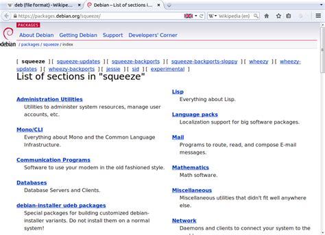 Debian File Structure And Layout