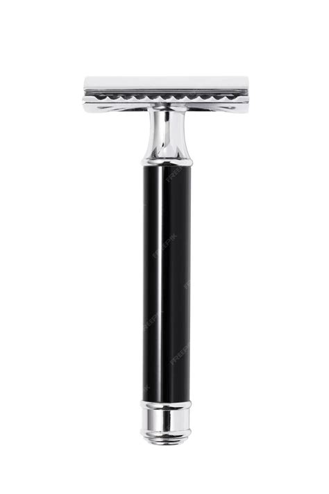 Premium Photo Shaving Razor With Clipping Path