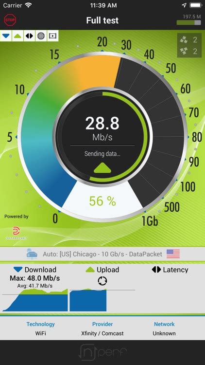 Nperf Internet Speed Test By Nperf Sas