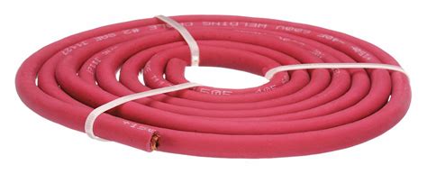 Westward 2 Awg Conductor Size Red Welding Cable 19ye27 19ye27