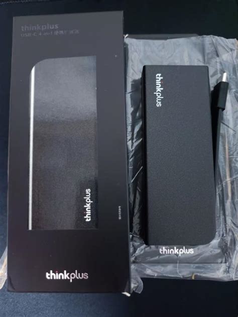 Lenovo Thinkplus Usb C Usb Hub In Type C To Usb Port Vga