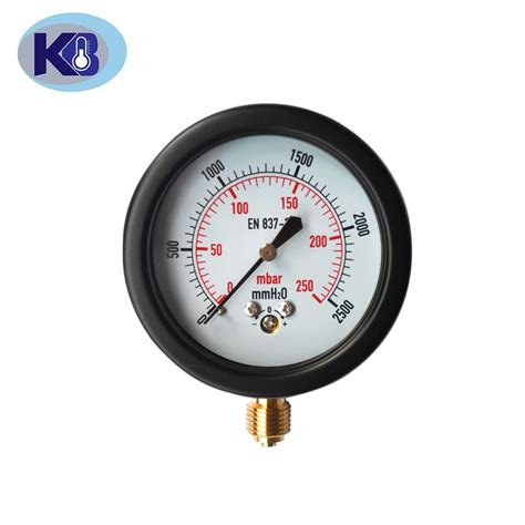 High Accuracy Industrial Gas Pressure Gauge Sensor For Precision