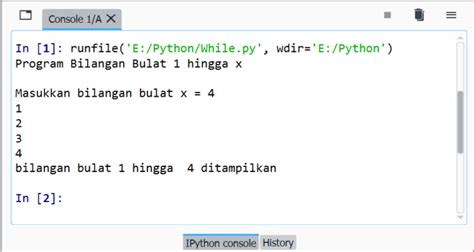 While Python Perulangan While Di Python Dan Contohnya Advernesia