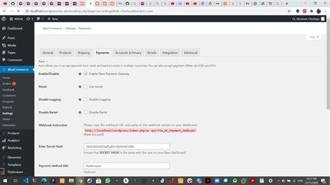 how to integrate flutterwave into woocommerce flutterwave help center